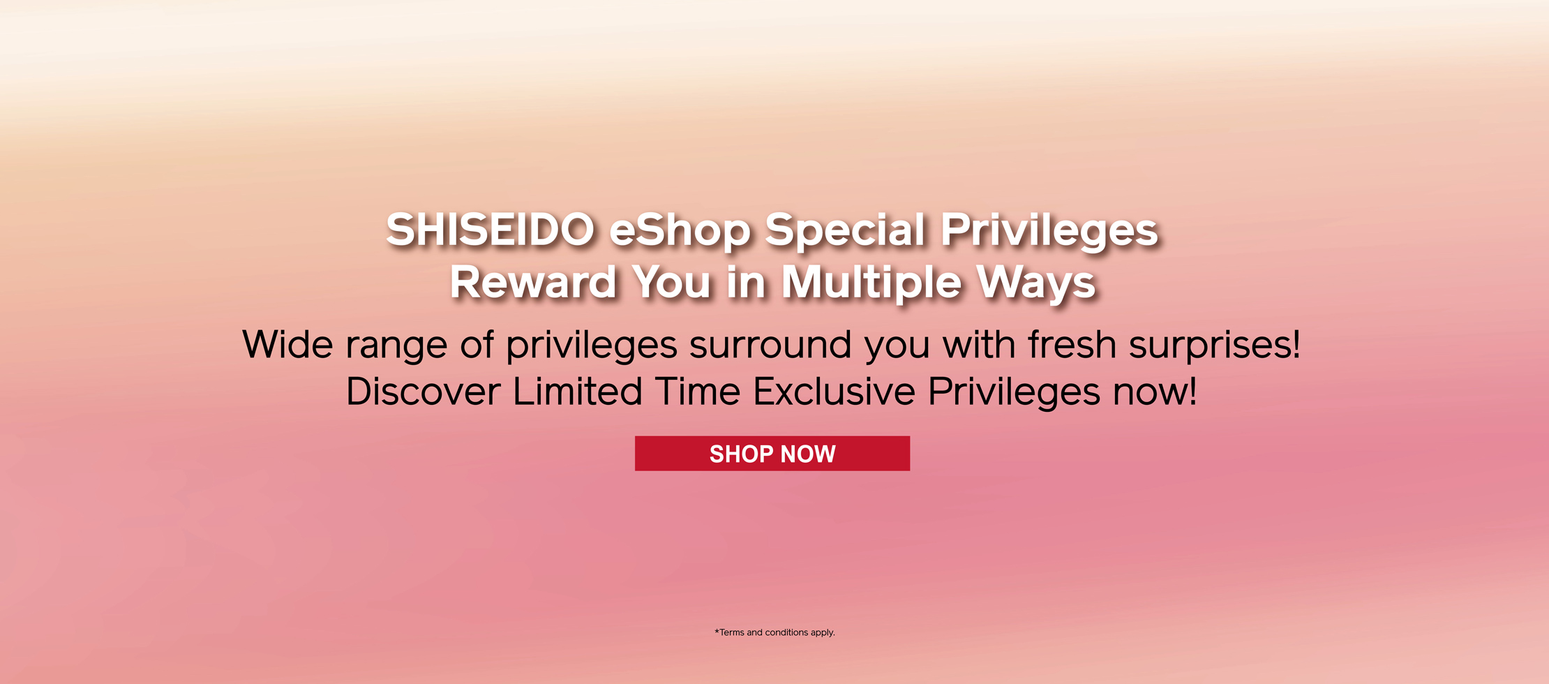 Special Privileges | AXE_Miscellaneous | SHISEIDO
